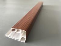 China Eco Friendly Big U Pvc Profiles For Windows And Doors 5.95m Lamination Surface for sale