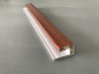 China Eco Friendly Big U Pvc Profiles For Windows And Doors 5.95m Lamination Surface for sale