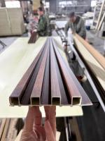 China Hollow 23MM Thickness Wpc Fluted Wall Panels Exterior for sale