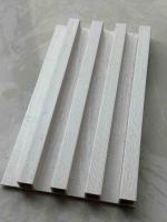 China Fireproof Free Sample WPC Fluted Panel With 20 Years Useful Life Guaranteed for sale