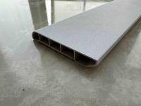 China Floor Edge Protection Pvc Flexible Skirting Board Fireproof 10mm Thickness for sale