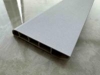 China Floor Edge Protection Pvc Flexible Skirting Board Fireproof 10mm Thickness for sale