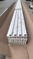 China Contemporary Pvc 3d Wall Panels Wpc Covering Woodgrain Slat Wall Panels for sale