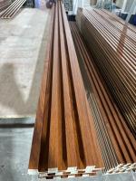 China OEM PVC Slat Acoustic Panels Decorative WPC Panel For Wall And Ceiling for sale
