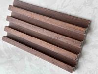 China 160MM WPC Grille Slat 3D Pvc Fluted Wall Panels Waterproof for sale