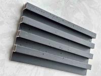China 160MM WPC Grille Slat 3D Pvc Fluted Wall Panels Waterproof for sale