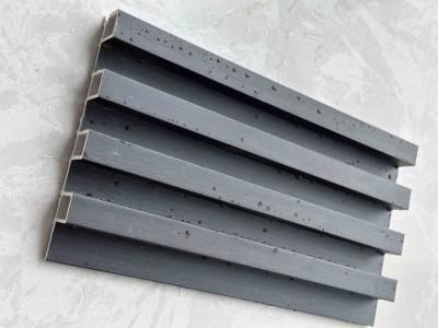 China 160MM WPC Grille Slat 3D Pvc Fluted Wall Panels Waterproof for sale