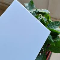 China High Impact Polystyrene Sheets PS Plastic Panel Opal White Color for sale