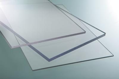 China Transparent PS Sheet 3mm Polystrene Plastic Panel For Indoor Partition for sale