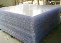 China Transparent PS Sheet 3mm Polystrene Plastic Panel For Indoor Partition for sale