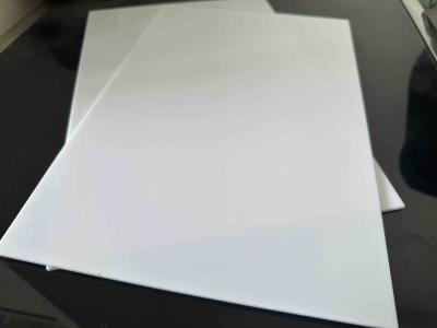 China White Polystyrene Sheet Porcelain White PS Panel UV Printing PS Plastic Sheets for sale