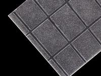 China Transparent Pattern Polystyrene Sheets PS Embossed Sheets Prismatic GPPS Sheet for sale