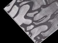 China 2mm Texture Polystyrene Sheets For Shower Door Various Patterns Clear PS Sheets For Partitions for sale