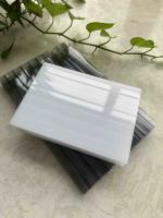 China Multiwall Polycarbonate Sheets For Truck Aerodynamic Barrier White PC Sheet for sale