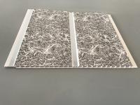 China Silver Line Interior 10 Inch Decorative PVC Panels For Ceiling Construction for sale