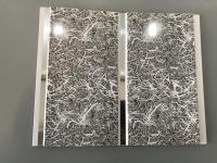 China Silver Line Interior 10 Inch Decorative PVC Panels For Ceiling Construction for sale