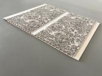 China Silver Line Interior 10 Inch Decorative PVC Panels For Ceiling Construction for sale