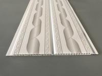 China 5mm × 200mm Groove PVC Wall Panels In Light Weight Africa Pattern for sale