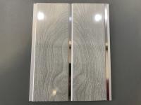 China High Strength Peanut Pattern Groove Shaped PVC Wood Panels  250 × 7mm for sale
