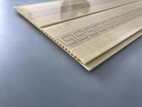 China Yellow Interior Decorative 200 × 5mm PVC Wall Panels For Africa for sale