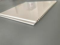 China Printing Design PVC Wall Panels Flat Type Light Marble Surface Easy Assembly for sale