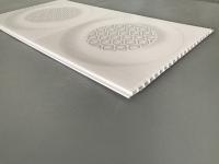China Hot Stamping 3D PVC Wall Panels For Bedroom Heat Insulation 5.95m Length for sale