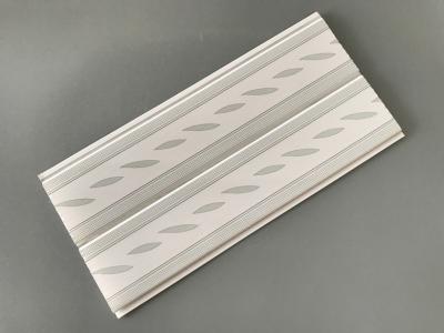 China Green Leaf Kitchen Wall Cladding Panels , Plastic Wall Liner Panels for sale