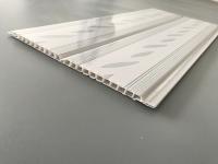 China Green Leaf Kitchen Wall Cladding Panels , Plastic Wall Liner Panels for sale