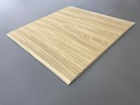 China 12 Inch × 6mm High Strength PVC Garage Ceiling Covering With Golden Lamination for sale