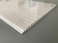 China 2.5kg Weight Flat PVC Wood Panels High Gloss For Apartment Ceiling high shinny wooden pvc panel for Latina America for sale