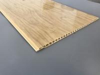 China 7.5mm Thickness Corrosion Resistant PVC Wood Panels for Ceiling / Wall Cladding yellow pvc ceiling panel for sale
