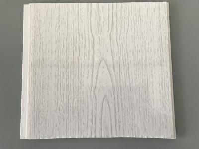 China Aging-Resistance Ceiling PVC Wood Panels 250×7mm 2.5kg/Sqm wooden flat pvc panels for sale