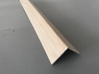 China L Type Wooden Laminated PVC Extrusion Profiles For PVC Ceiling Panel Connection for sale