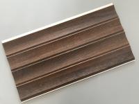 China 25cm × 8mm Four Arcs PVC Wooden Plastic Laminate Panels Customized Length for sale