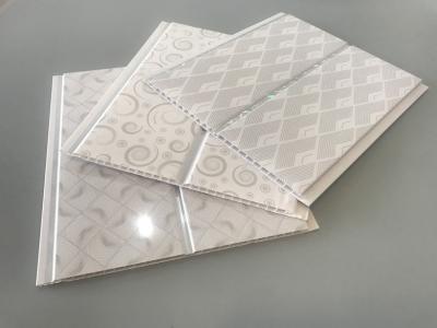 China White PVC Cladding Waterproof Wall Board Panels 20cm / 8 Inch OEM Service for sale