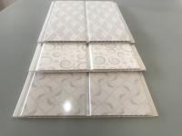 China White PVC Cladding Waterproof Wall Board Panels 20cm / 8 Inch OEM Service for sale