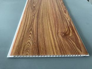 China Waterproof Wooden Color Decorative PVC Panels Easy Cleaning And Maintenance for sale