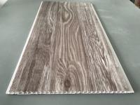 China Recyclable Brown PVC Wood Panels As Ceiling Covering 7.5mm Thickness for sale