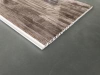 China Recyclable Brown PVC Wood Panels As Ceiling Covering 7.5mm Thickness for sale