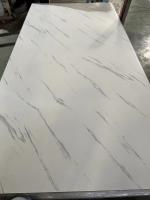 China 3mm White PVC Wall Panel 1220*2440mm uv marble sheets Board For Interior Decorative Wall for sale
