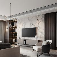 China Golden Color Pvc Uv Marble Sheet Waterproof Decorative Wall Panel 1220*2900mm for sale