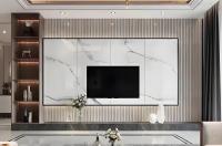 China Grey Color Uv Marble Wall Panel Waterproof Plastic Marble Board For Bathroom for sale