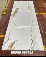 China 3mm 3D Popular uv pvc marble sheet Drywall SPC Decorative Wall Panels for sale