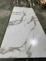 China 3mm 3D Popular uv pvc marble sheet Drywall SPC Decorative Wall Panels for sale