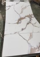 China 2.8mm Modern PVC uv marble sheets Easy Install SPC Wall Panel Luxury For Interior Decorative for sale