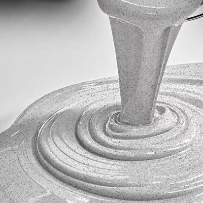 China Epoxy Colored Sand Flooring Marble Stone Floor Coating Durable Floor Painting Epoxy Self-leveling Floor Paint for sale
