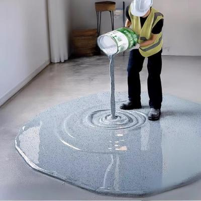 China Self-leveling Epoxy Resin Floor For Finish Quartz Colored Sand Terrazzo Coating Eco-friendly Painting For Commercial for sale