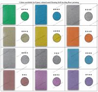China Self-leveling Epoxy Resin Floor For Finish Quartz Colored Sand Terrazzo Coating Eco-friendly Painting For Commercial for sale