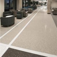 China Colorful Epoxy Sand Coating Marble Effect Floor Epoxy Resin Floor Home Self Leveling Floor Paint Color Sand Good Choice For GYM Flooring for sale