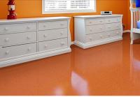 China Two Components Self Leveling Paint Epoxy Marble Stone Floor Environmentally Friendly Epoxy Resin Floor Coating Home Use Color Sand Floor for sale